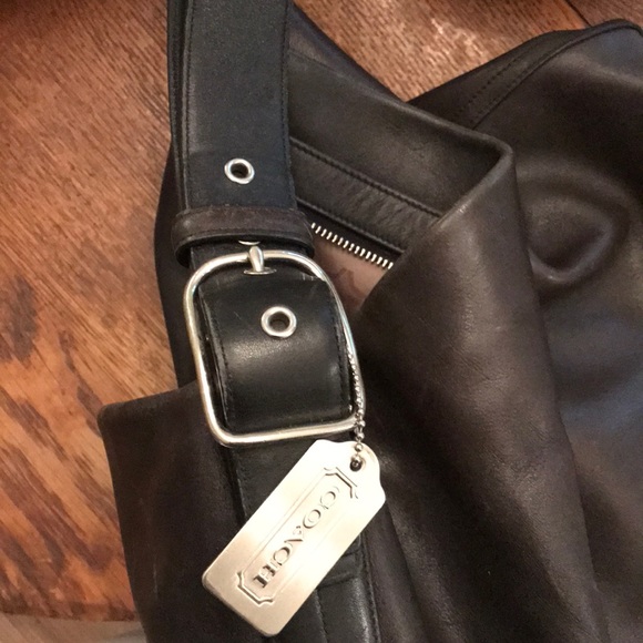 Coach | Bags | Authentic Black 98s Coach Bucket Handbag | Poshmark